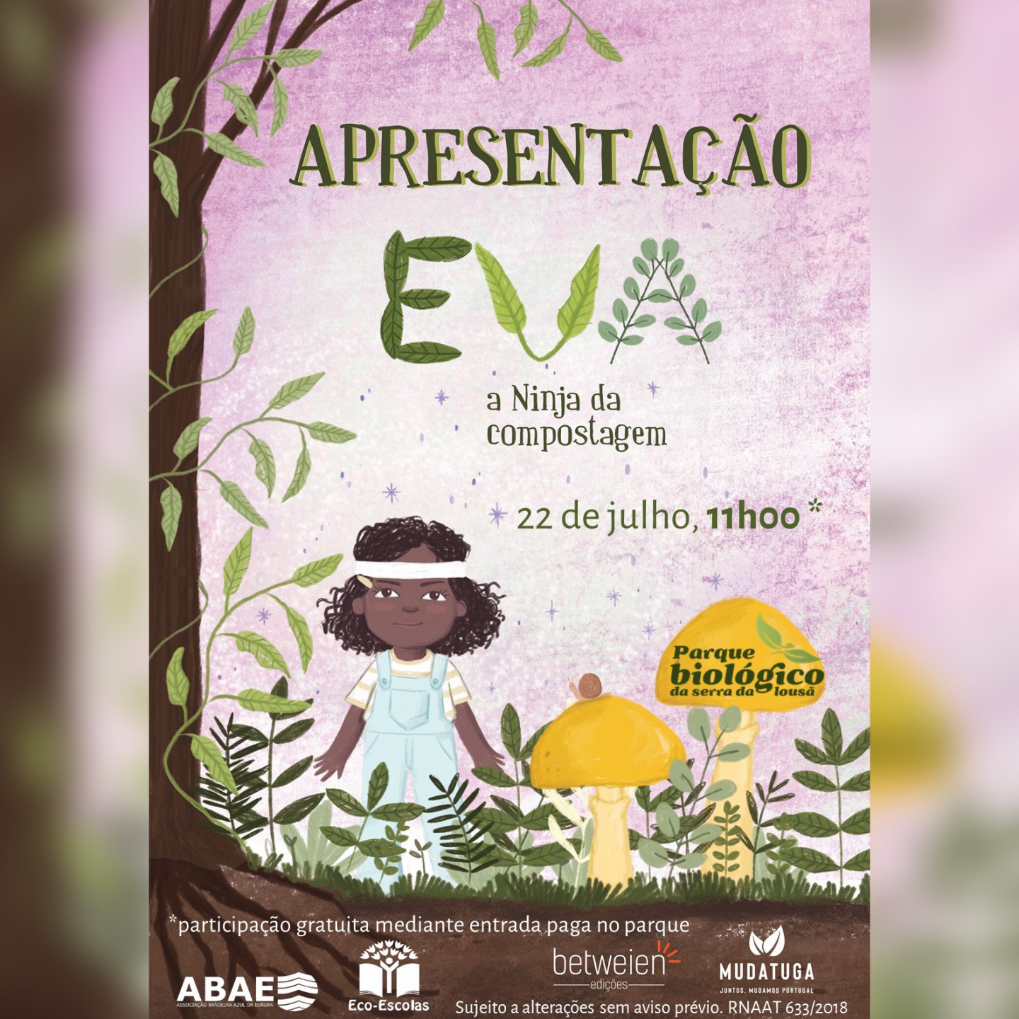 No Parque Biológico Mudatuga apresenta livro infantojuvenil de ...